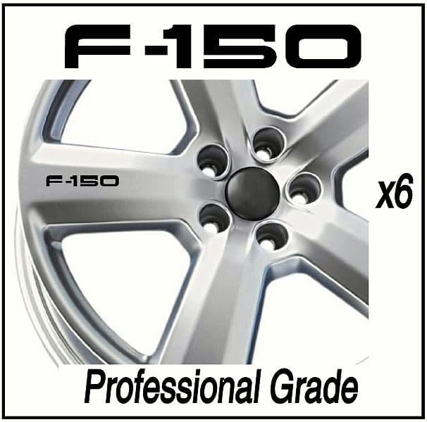 FORD F-150 CAR WHEEL DECALS