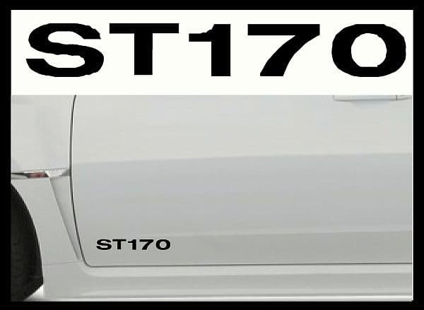 FORD ST170 CAR BODY DECALS