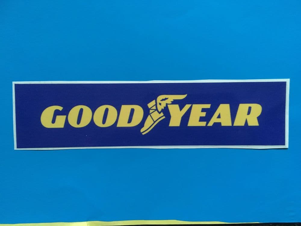 GOODYEAR sticker/decal x2