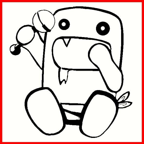 JDM DRIFT BABY DOMO-KUN DECAL