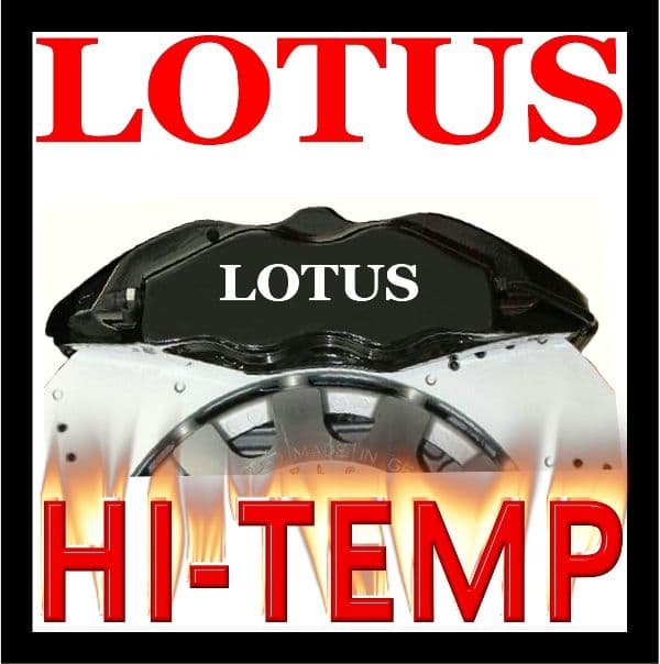 LOTUS HIGH TEMPERATURE BRAKE CALIPER DECAL SET