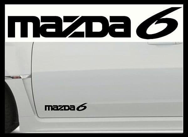 MAZDA 6 CAR BODY DECALS