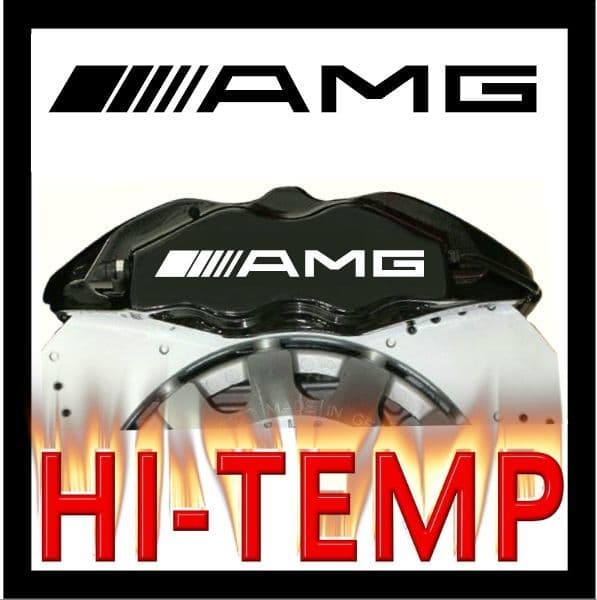 Mercedes AMG - Straight Brake Caliper Decals / Stickers / Graphics Set