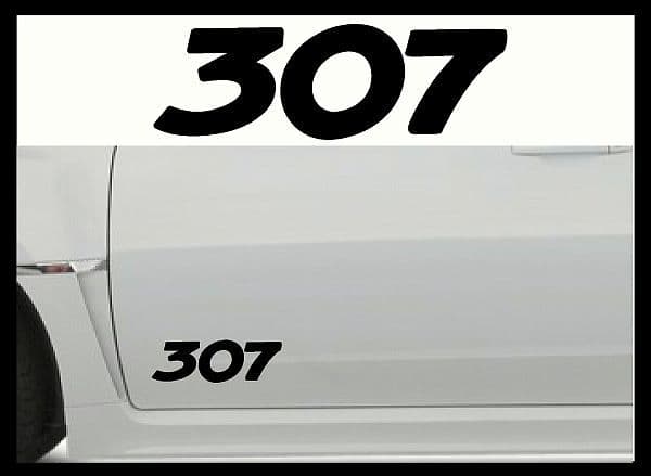 PEUGEOT 307 CAR BODY DECALS