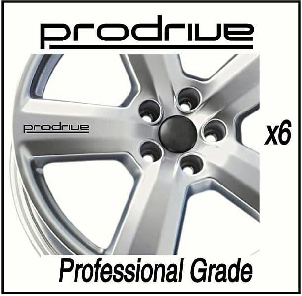 PRODRIVE CAR WHEEL DECALS