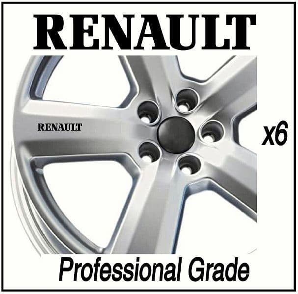 RENAULT CAR WHEEL DECALS