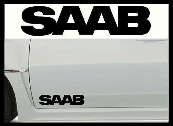 SAAB CAR BODY DECALS