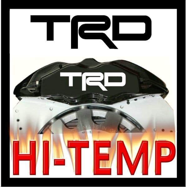 TRD Brake Caliper Decals / Stickers / Graphics Set