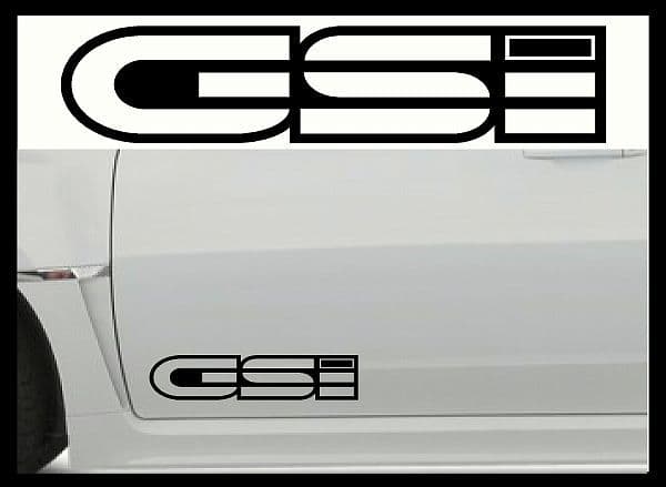 VAUXHALL GSI CAR BODY DECALS