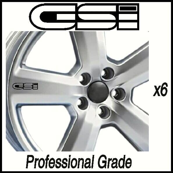 VAUXHALL GSI CAR WHEEL DECALS
