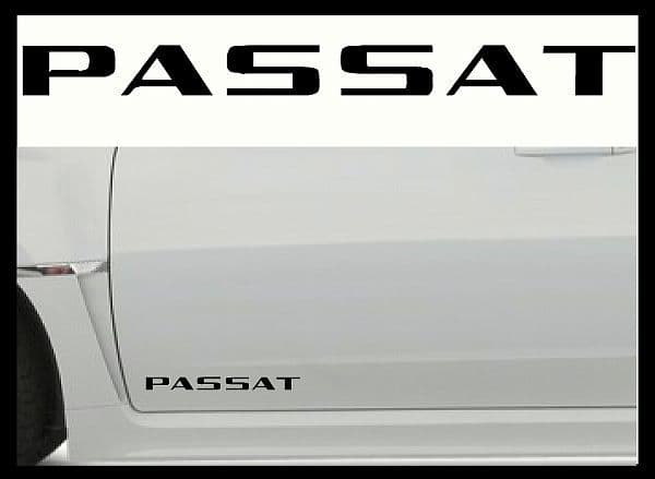 VOLKSWAGEN PASSAT NEW CAR BODY DECALS