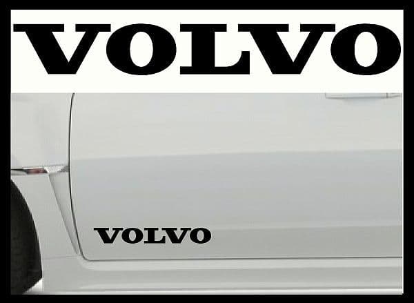 VOLVO CAR BODY DECALS