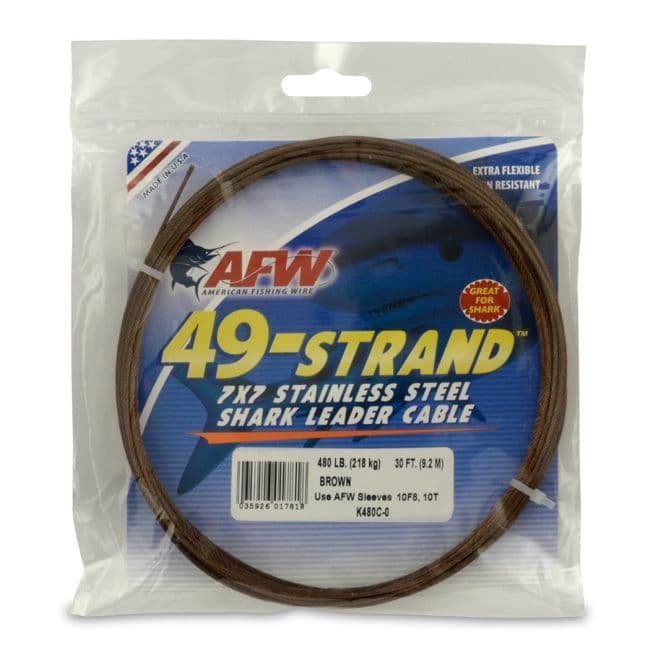 AFW 49 Strand 7x7 SS Shark Wire - 275lb