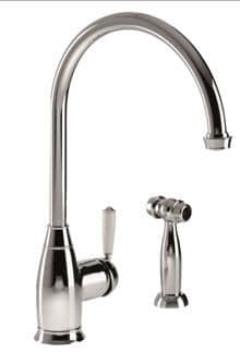Abode Astbury Single Lever Monobloc Mixer Kitchen Tap With Integrated ...