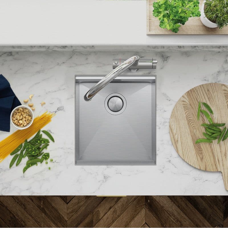 Clearwater Stark Smart Stainless Steel Single Bowl Kitchen Sink SKS001