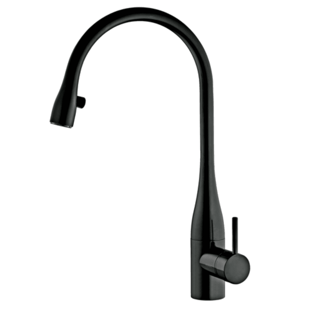 KWC Eve Kitchen Tap With Aerator With Light Black Chrome 10 121 103 151