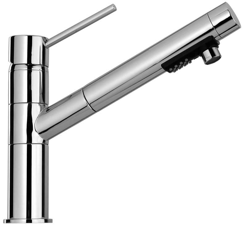 Paini Rinse Cox Single Lever Pull Out Spray Tap Chrome 78CR568UK