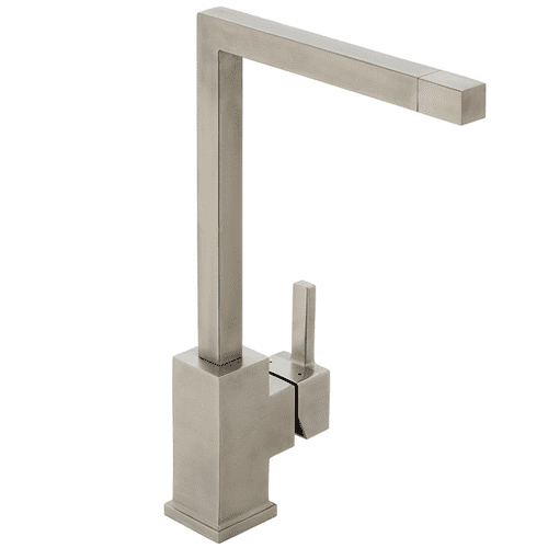 Vado Tetra Mono Sink Mixer Kitchen Tap With Swivel Spout Brushed ...