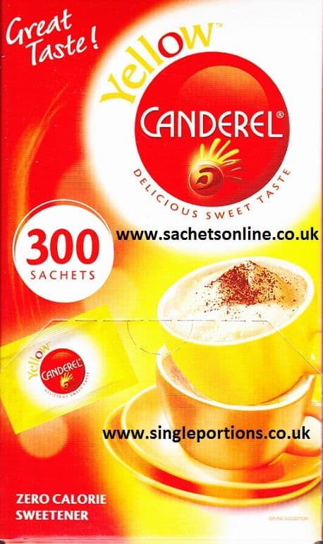 Canderel YELLOW - sachets x 300 - BULK PORTIONS