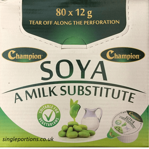 Champion - Soya milk - 80 x 12ml - Bulk Portions