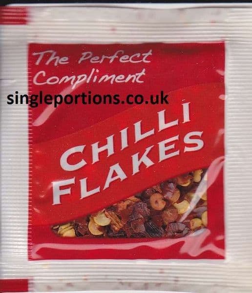CHILLI FLAKES - single portion sachets
