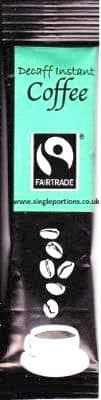 Fairtrade - DECAFF - Instant Coffee - single portion sticks