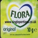 Flora Spread - Bulk portions - 100 x 10 g margarine - butter substitute ...