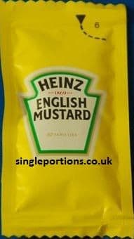 Heinz - English Mustard - single portion sachets