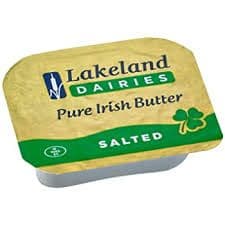 Lakeland butter - 100 x 8g miniature plastic dishes