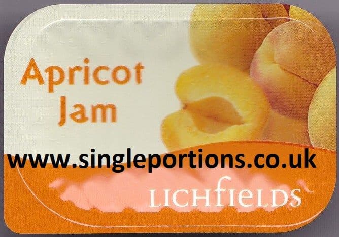 Lichfields - Apricot Jam - single portions