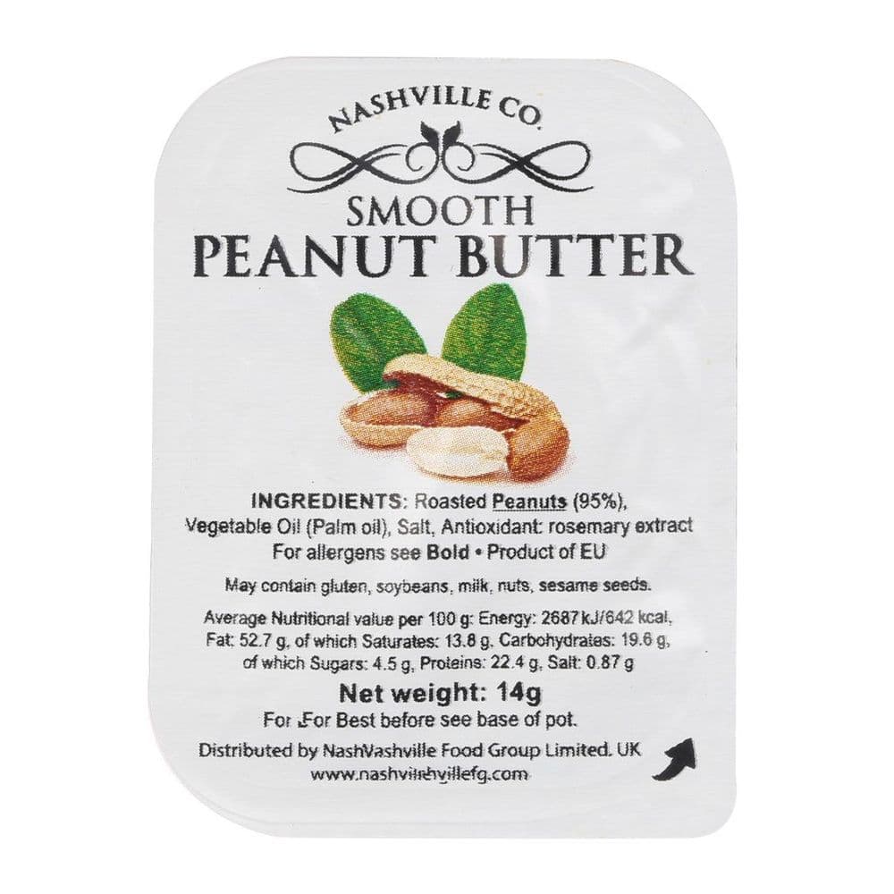 Nashville Co Peanut Butter - 14g pots