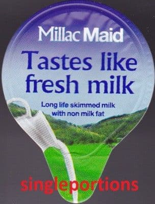 Millac UHT Skimmed Milk - 120 x 12ml - Bulk Portions