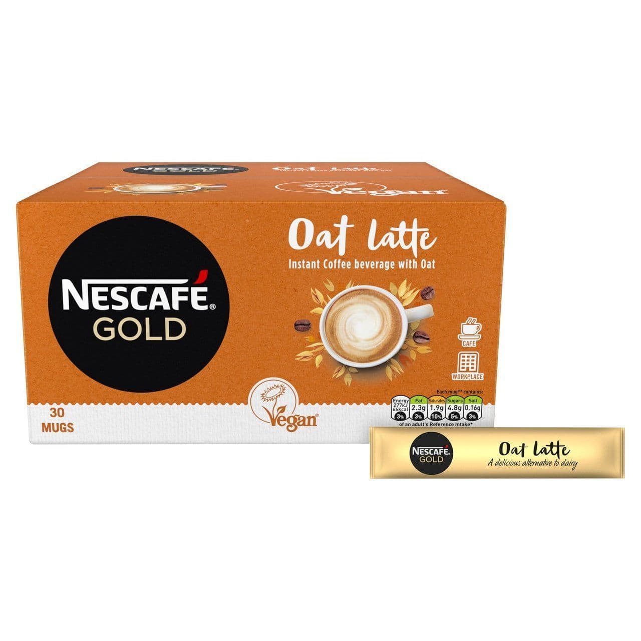Nescafe Gold Non-Dairy Oat Latte - Past BBE date
