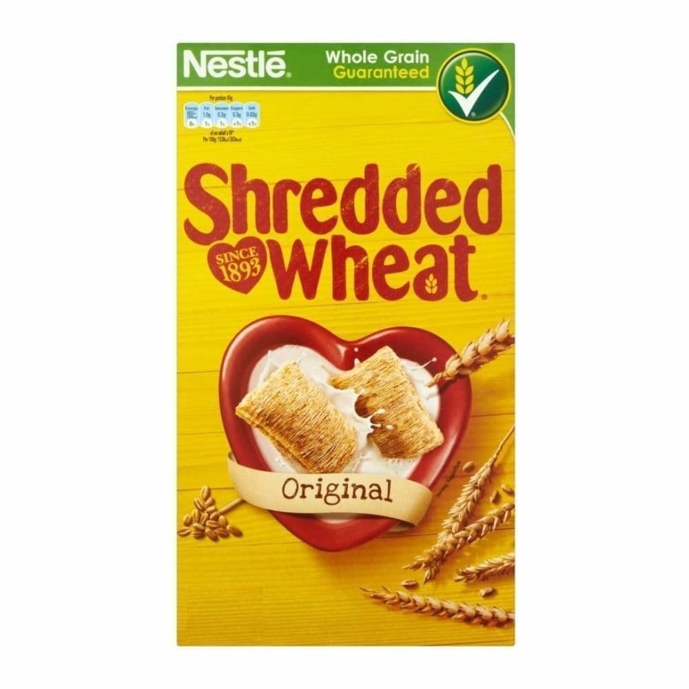 Nestle Shredded Wheat DOUBLE Portions 45g