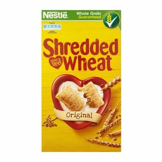 Nestle Shredded Wheat DOUBLE Portions 45g