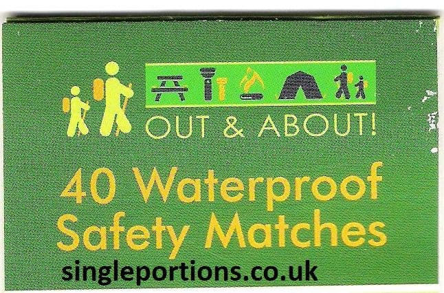 Waterproof Safety Matches