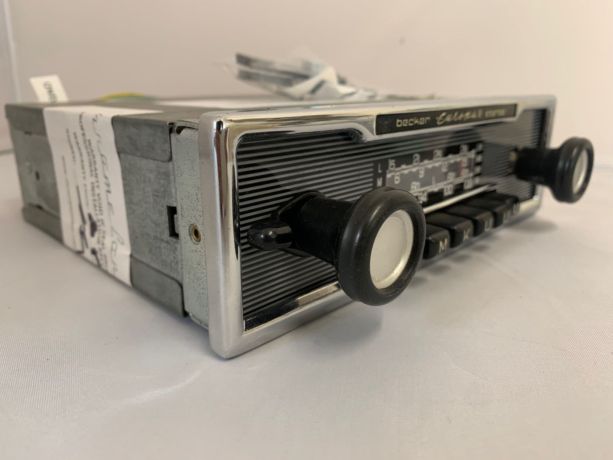 BECKER EUROPA II STEREO 992 MODERNISED Classic Car AM FM Radio 4xSTEREO ...