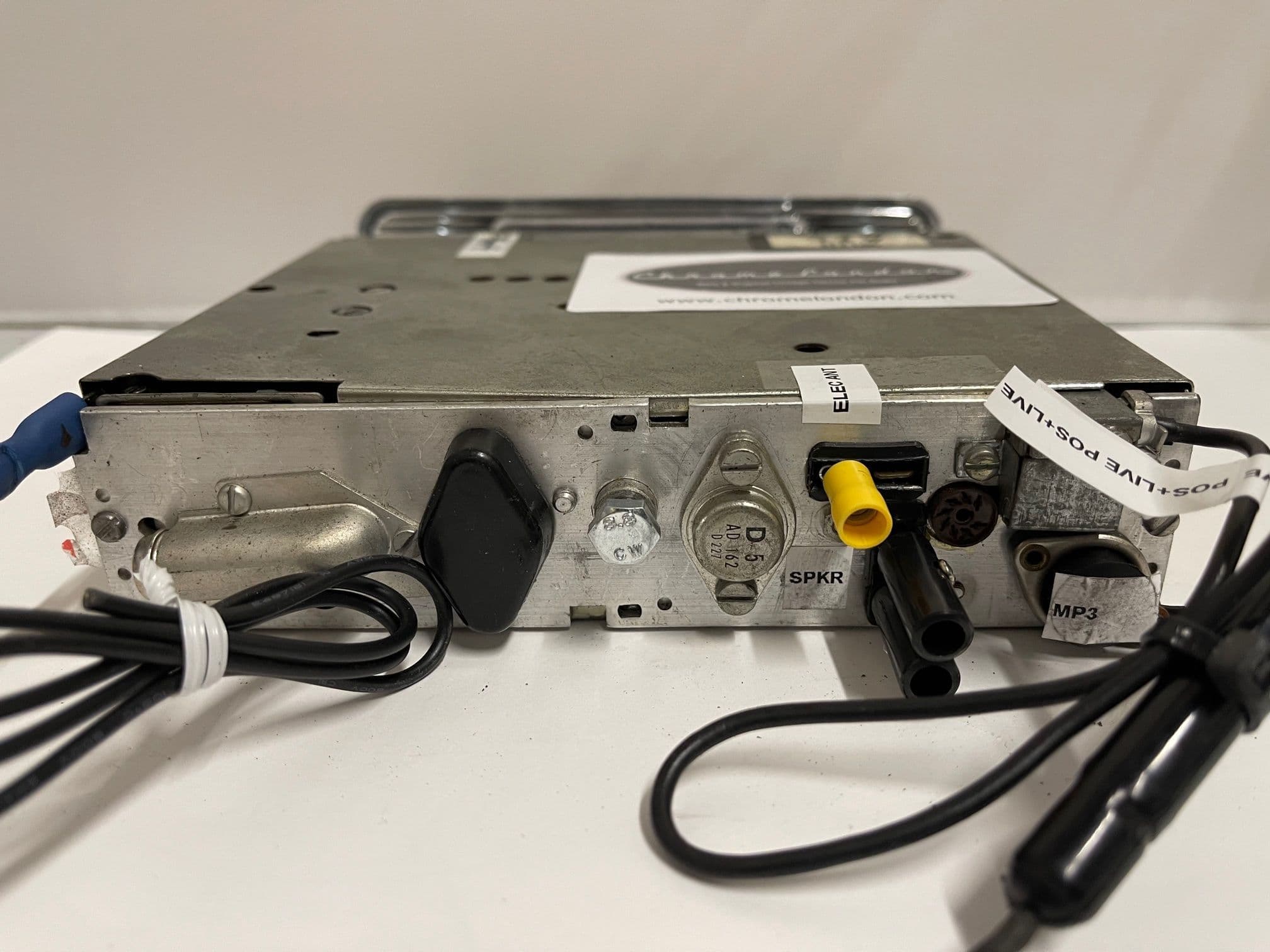 BECKER GRAND PRIX Wonderbar Vintage CHROME Classic Car FM Radio FERRARI ...