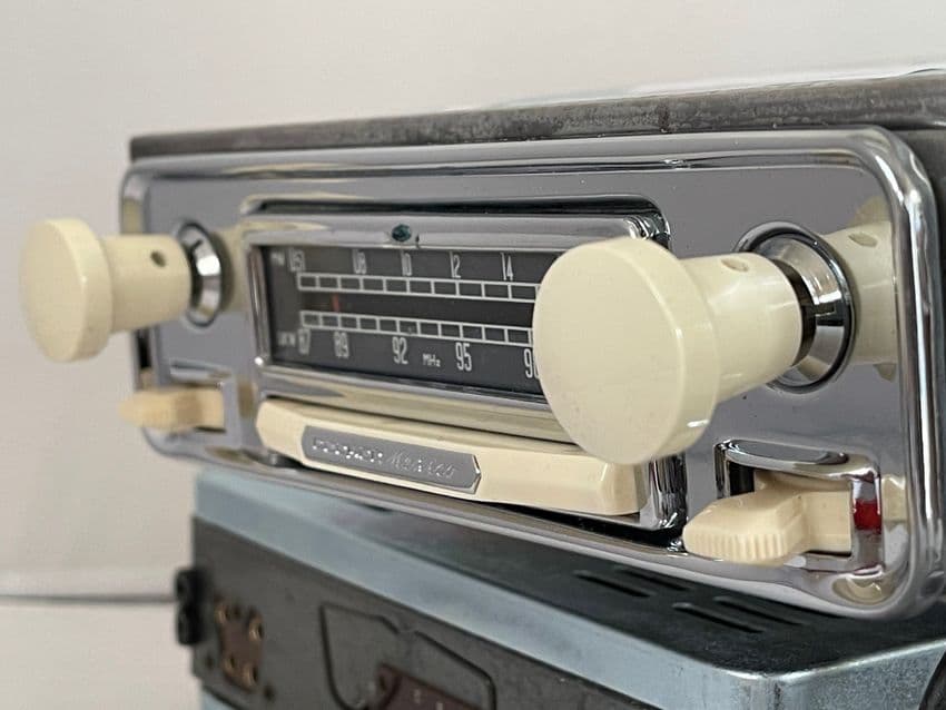 BECKER MEXICO IVORY Vintage AUTOSEEK Classic Car AM FM Radio 4x STEREO ...