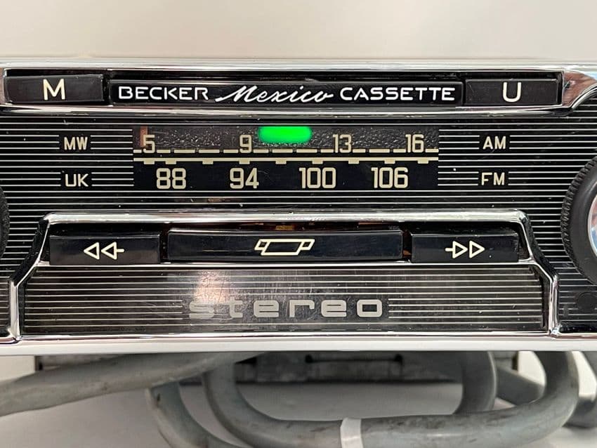 BECKER MEXICO VOLLSTEREO Vintage Classic Car FM Radio Cassette MP3 ...