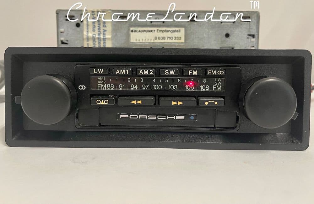 BLAUPUNKT OEM PORSCHE CR STEREO USA Vintage Radio Cassette MINT PORSCHE ...
