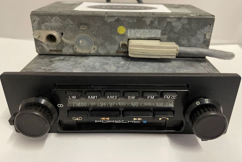 BLAUPUNKT OEM PORSCHE CR STEREO USA Vintage Radio Cassette MINT PORSCHE ...