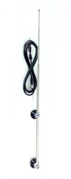 CHROME A-PILLAR AERIAL - UNIVERSAL