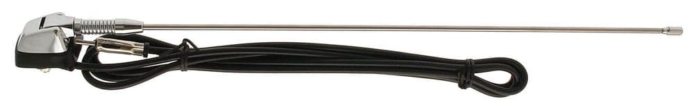 CHROME ROOF AM FM AERIAL - UNIVERSAL