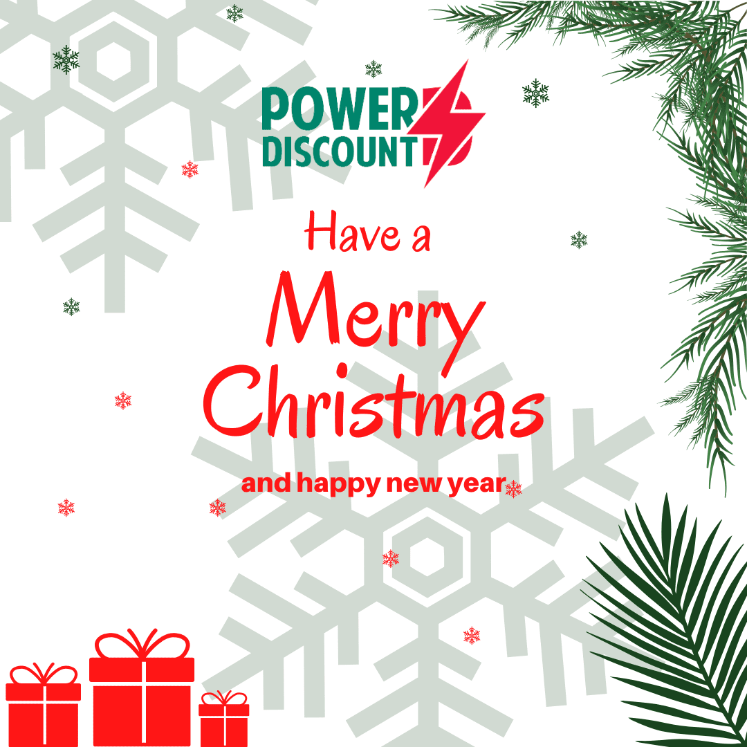 Merry Christmas from Power Discount: Festive Updates & Thanks