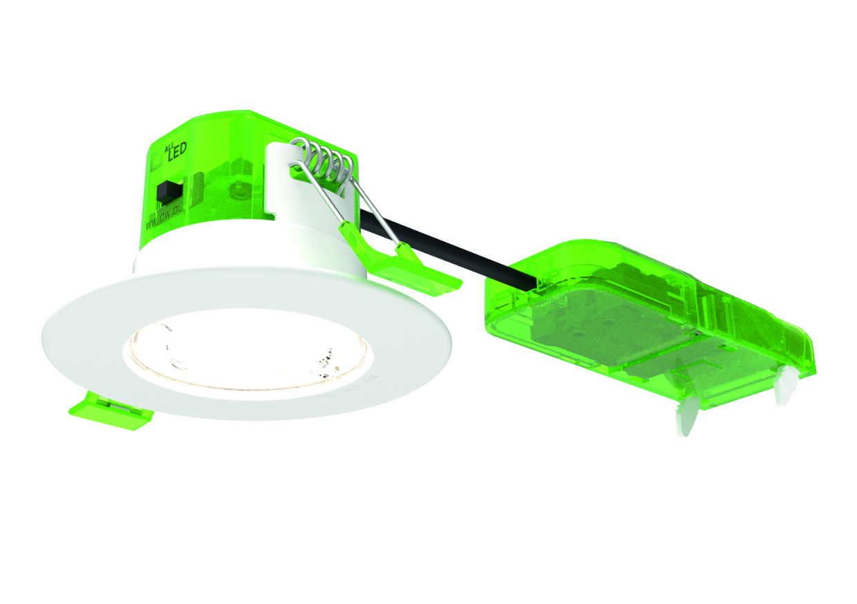 ALL LED AFD600D/CCT Spartan 6W CCT Fire Rated Downlight