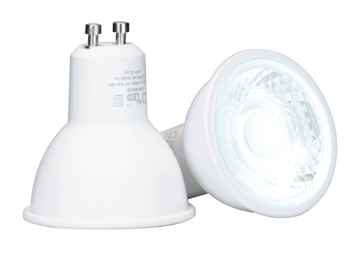 ALL LED AGU501D/60 Morgan 5 5W High Output Dimmable LED GU10 6000K