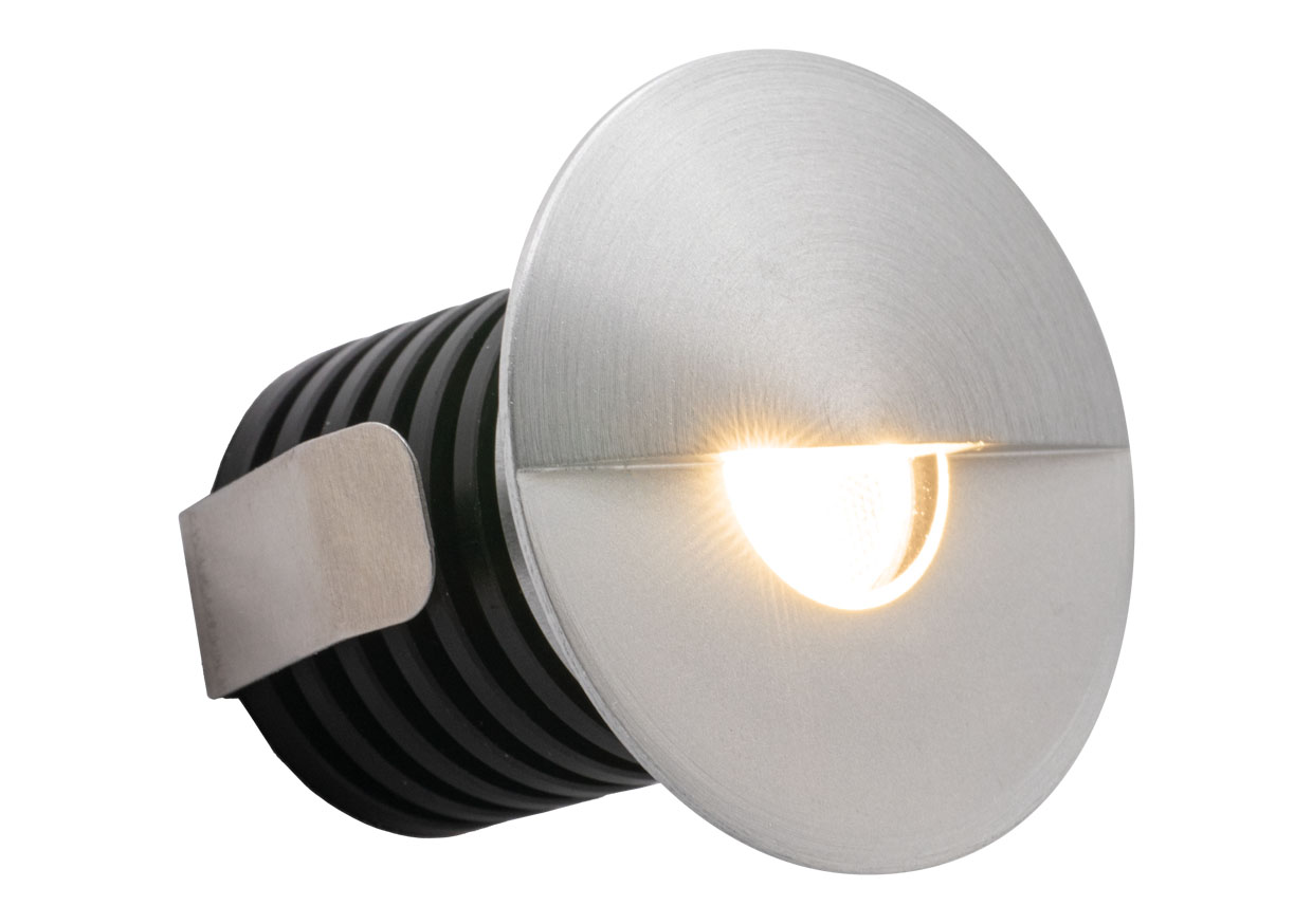 ALL LED ALRE032AL/27 Dawn 1W LED 350mA IP65 Eyelid Marker Light Brushed ...