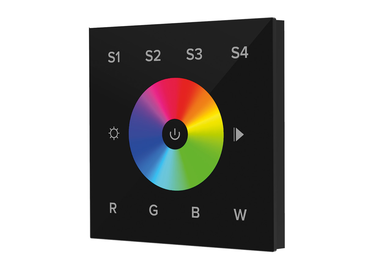 ALL LED ASC/DMX/WS1/B DMX StripMOD 1 Zone RGBW Wall Mounted Controller