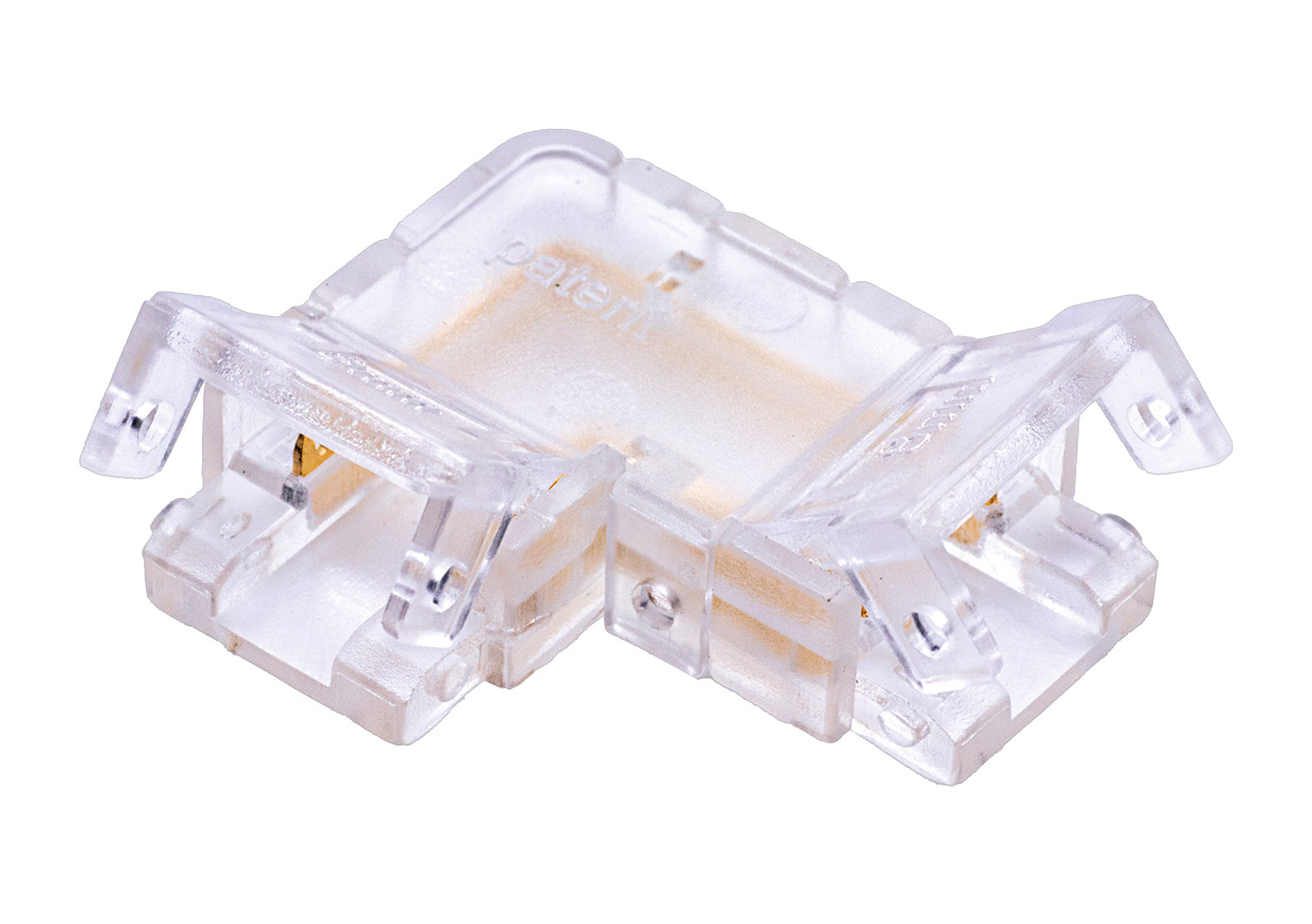 ALL LED ASCC/COB8/COR L Shape Corner Connectors for Seamless IP20 COB ...